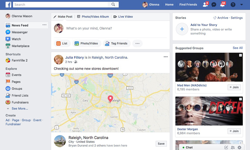 Facebook Home for Android now with Folders - androguru