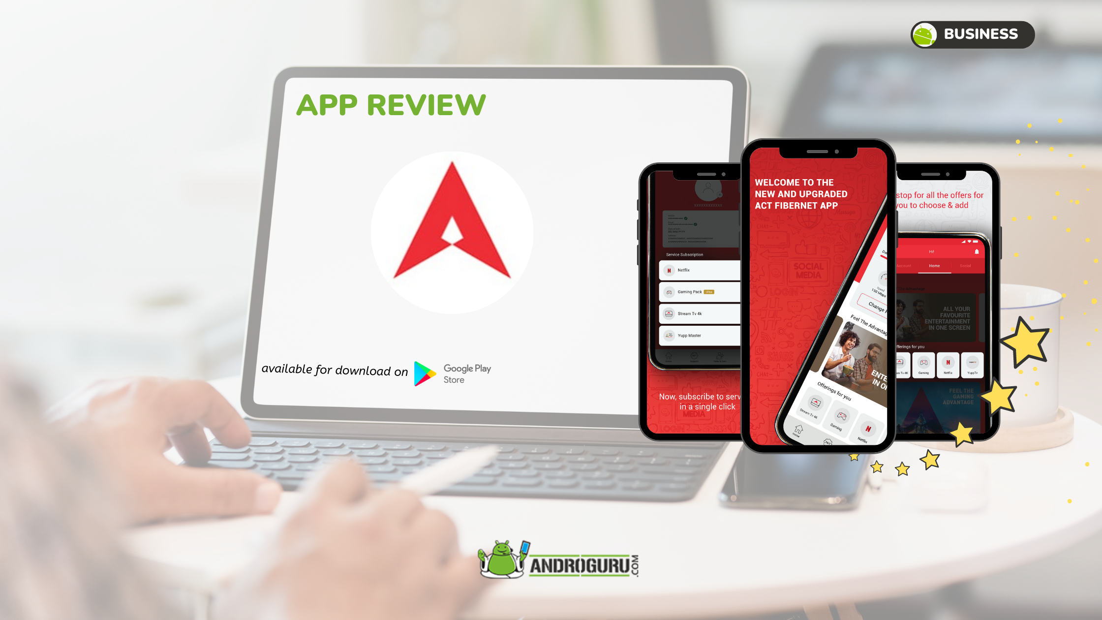 ACT Fibernet App Review on Android - androguru